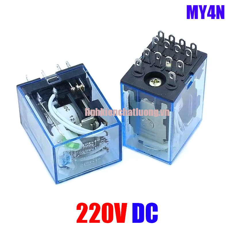 ::.Relay trung gian 220VDC 14P MY4NJ.::